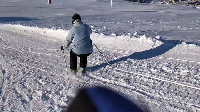 Когда забыл лыжи дома))