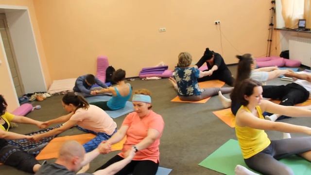 МАГИЯ ПРИКОСНОВЕНИЙ. Семинар по Ньяса йоге 02.07.2017г.