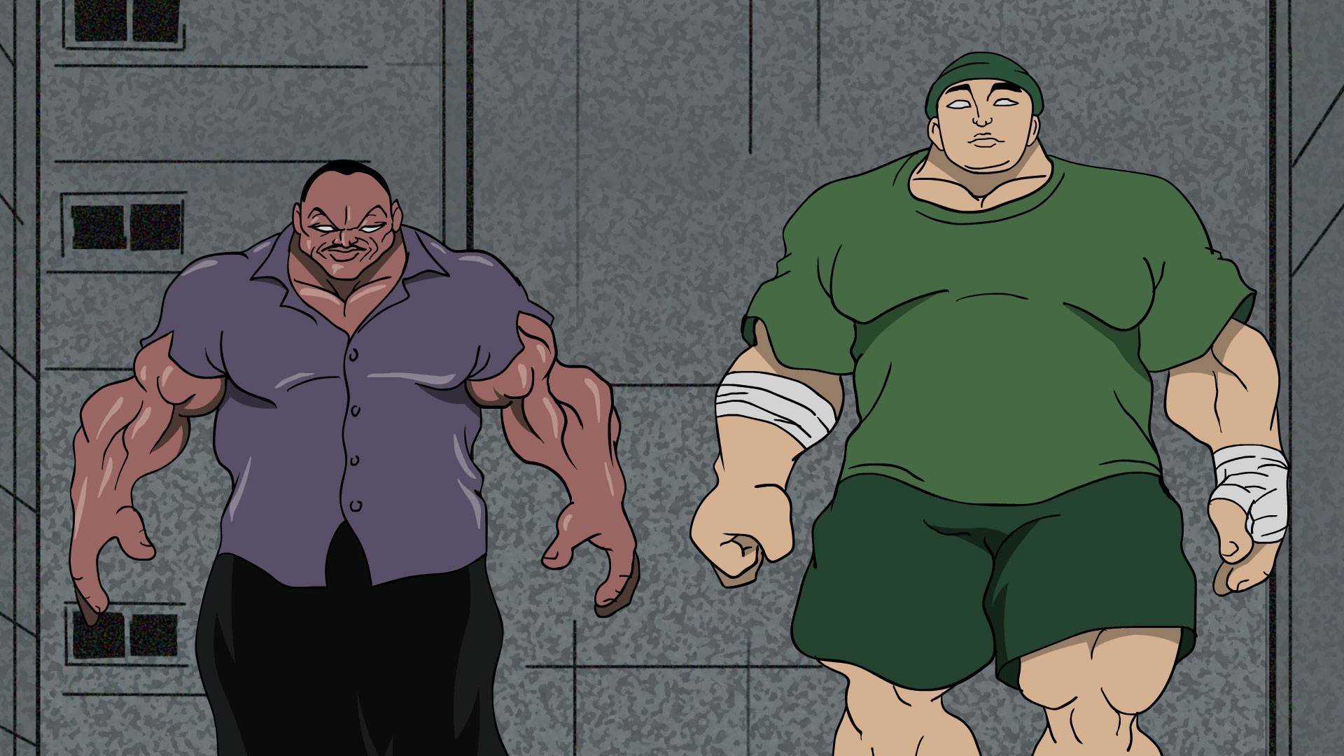 Biscuit Oliva VS Nomi no Sukune Оливер против Сукуне 2й бой