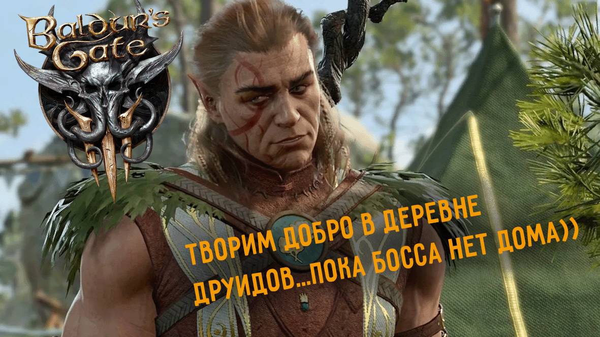 Baldur’s gate 3 - неприятность в деревне друидов