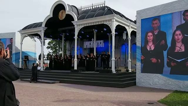 Слава в вышних Богу (часть 7), С.Рахманинов, Камерный хор "Ховер" (Армения)