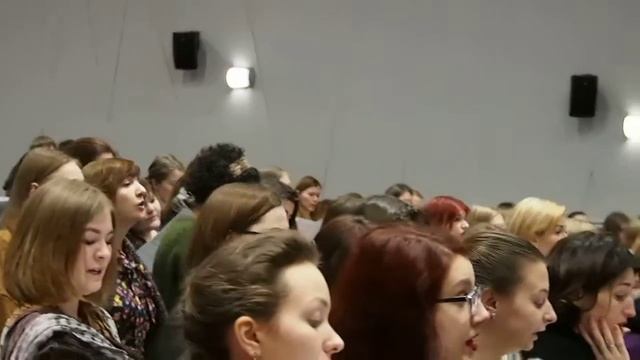 Сводная репетиция с Борисом Абальяном, С.Рахманинов "Слава Отцу" и "Единородный" из Литургии Св.Иоан