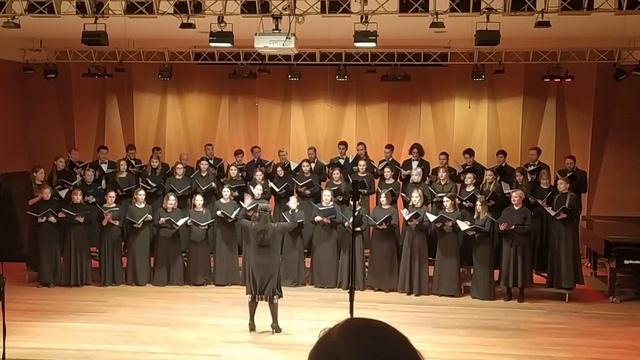 Р.н.п. в обр.А.Михайлова «Во лесочке комарочков», Академический хор ПГК