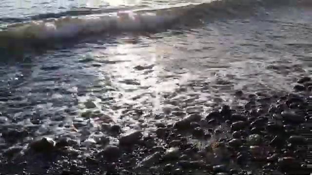 Закат, штиль (Гулрыпш, Абхазия)