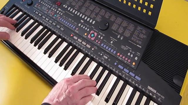 Yamaha PSR-510. Part 5/7.  ОЧАРОВАТЕЛЬНЫЕ ГЛАЗКИ. ЧОРНИЕ ОЧИ.