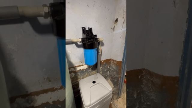 Система очистки воды в подвале 2 эт дома