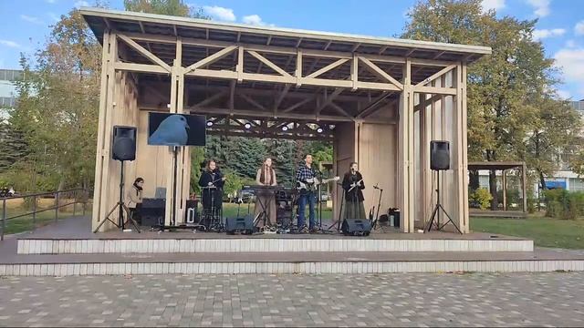 Евангелизация в Центре Ижевска у здания мэрии