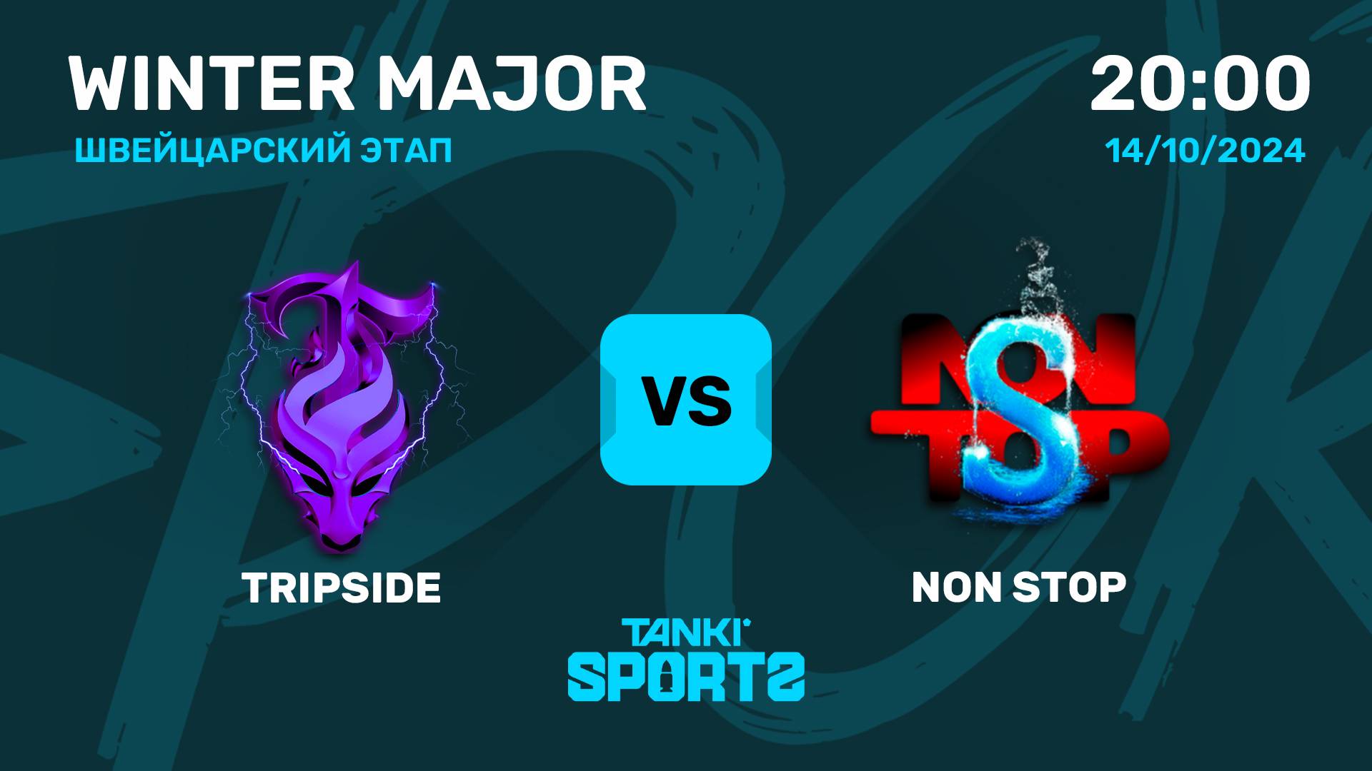 TRIPSIDE vs NON STOP | WINTER MAJOR 2024 | 14.10.2024