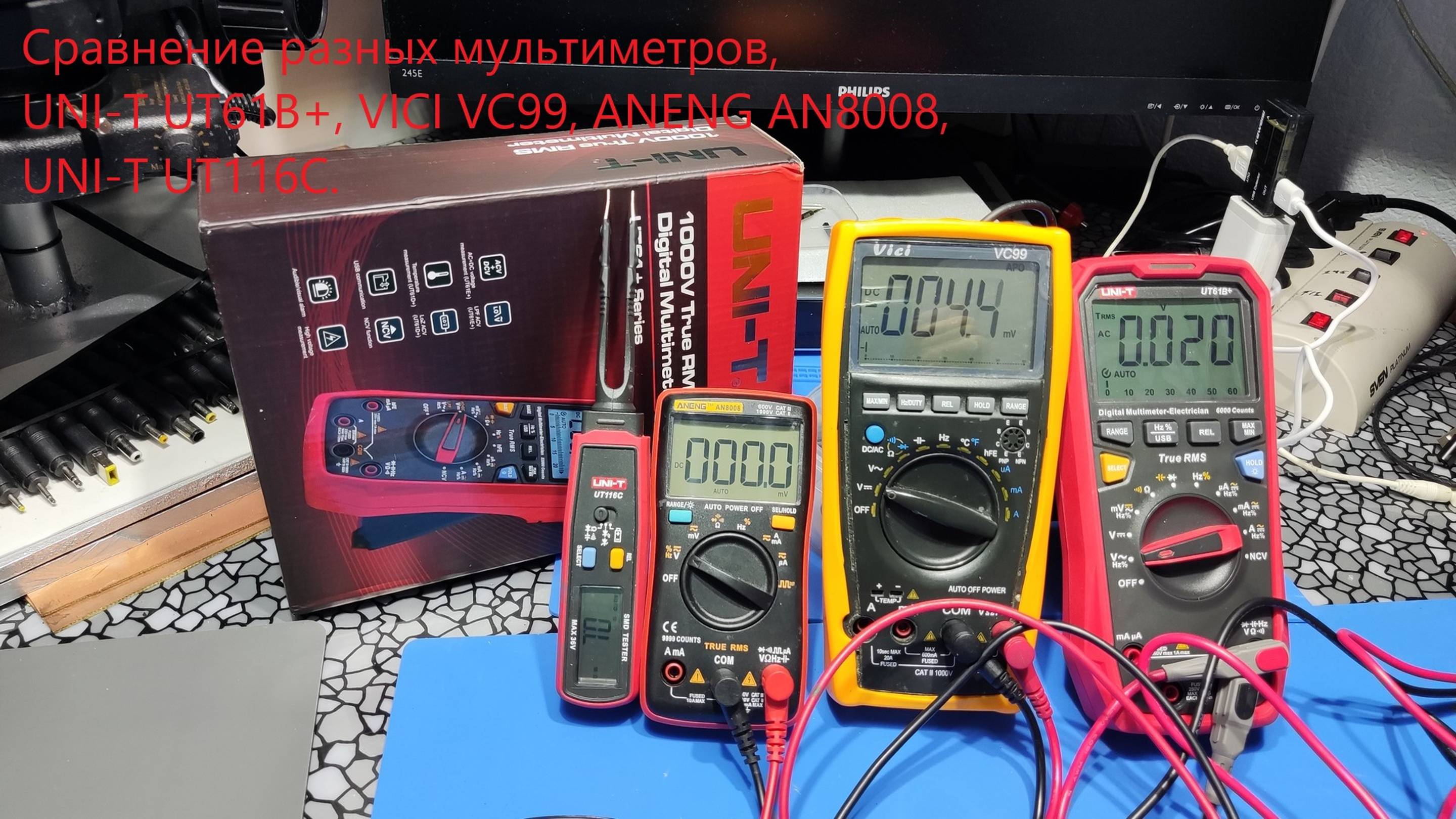 тест мультиметров