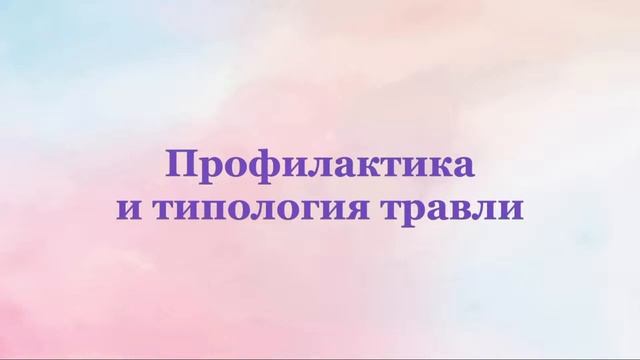 Семинар "Профилактика и типология травли"