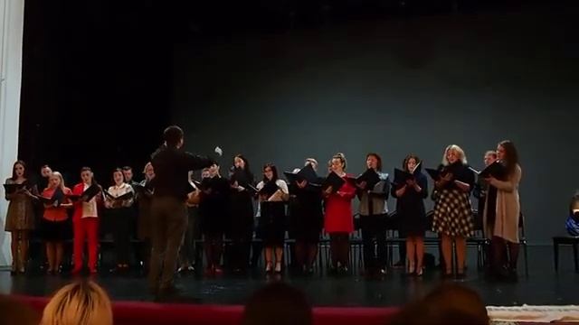 "Колыбельная" из к/ф "Цирк", урок пения с хором Музыкального театра Карелии