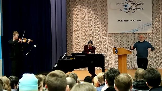 "Edvard Broadbridge Psalm", John Hoybye, репетиция сводного хора под упр. Клауса Брехта