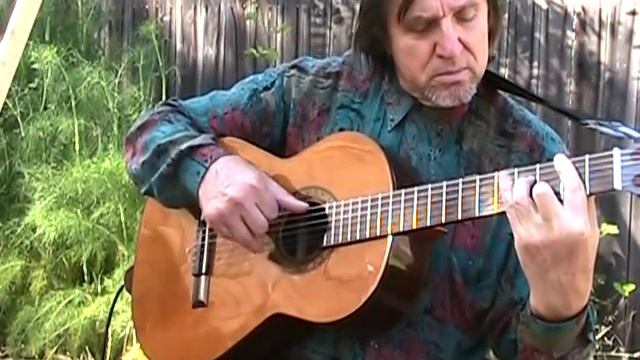 Return To Sorrento - Classical Guitar. Italian Song.