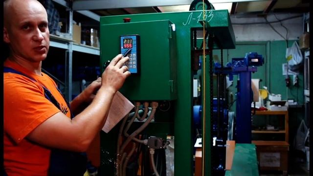 Настройка электронной линейки и установка на пилораму "Тайга" часть 3