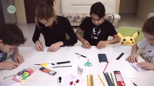 Детский мастер-класс.  Halloween box