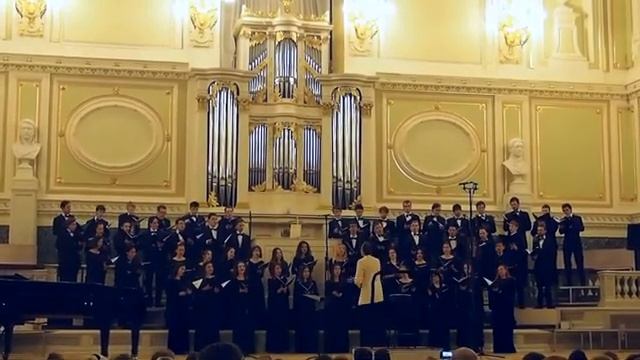 "Благословим любовь", Ю.Фалик, хор студентов Санкт-Петербургской консерватории