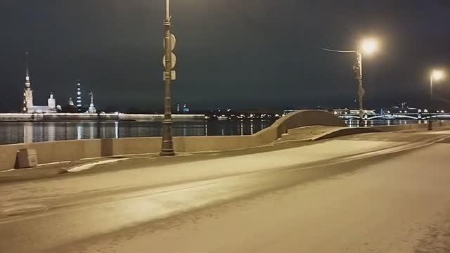 Ночной Питер, ни души...