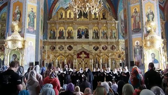 Ирмосы канона Рождества Христова. Болгарский распев. Празд. хор Свято-Елисаветинского монастыря.