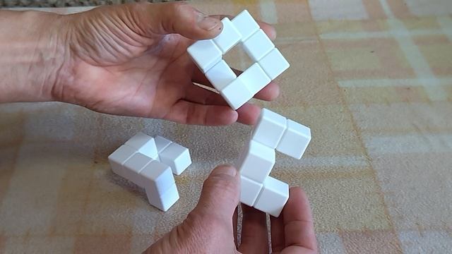 027. Головоломка "Дырявый кубик"
