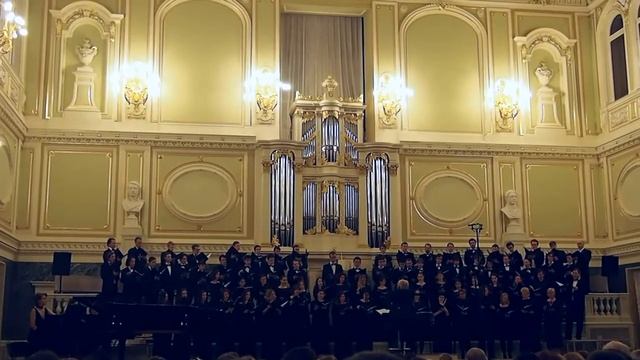 "Поэма памяти С.Есенина" (Ночь под Ив. Купала), Г.Свиридов, свод.хор Санкт-Петербург. консерватории