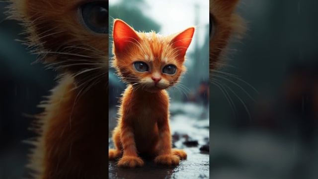 Котик на улице. A cat on the street. Мяу Мяу Мяу. Meow Meow Meow