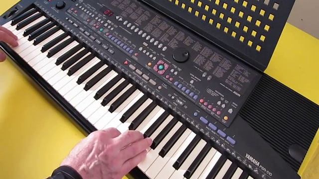 Yamaha PSR-510. Part 7/7. Schubert - SERENADE.