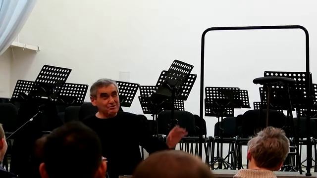 Сводная репетиция с Борисом Абальяном, С.Рахманинов "Слава Отцу" и "Единородный" из Литургии Св.Иоан