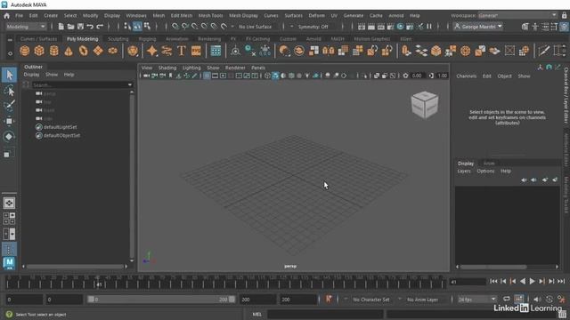 02 - Working with files and Maya projects