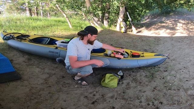 Сплав с сыном. Красноярское водохранилище. Потрошилово. Байдарка Хатанга Expedition