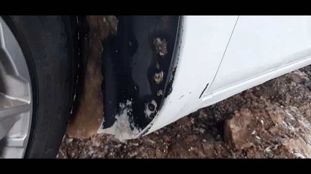 Увеличенные брызговики для весты