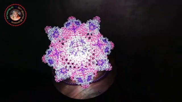 8. Обзор светильника "Букет" - авторский светильник из бусин