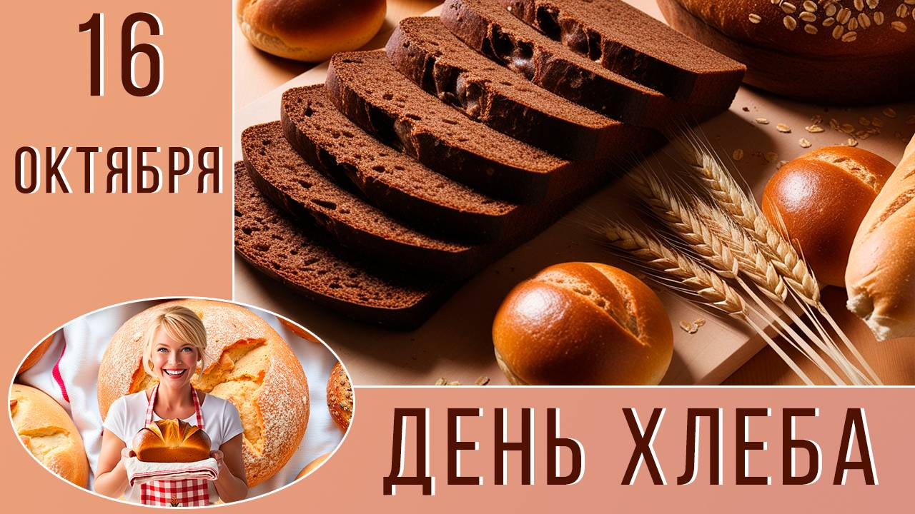 16 октября Международный день хлеба. Красивое поздравление с днём хлеба. Открытки с днём хлеба.