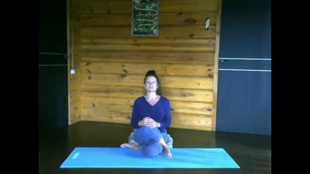 Yoga. Home practice.