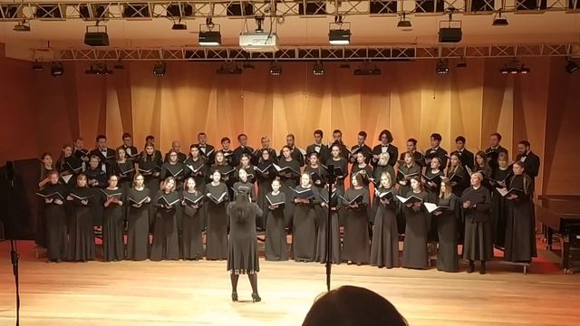 «Горные вершины», А.Шнитке, М.Лермонтов, Академический хор ПГК