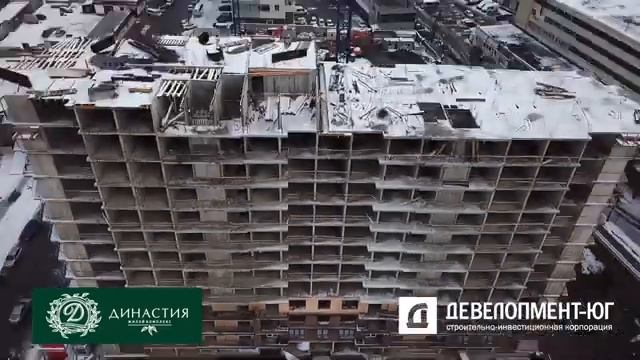 ЖК Династия. Январь 2019