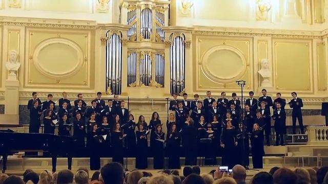 "Элегия", В.Успенский, хор студентов Санкт-Петербургской консерватории