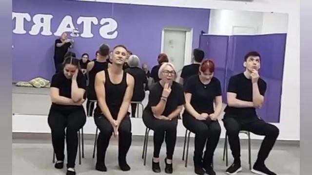 Этюд "В театре" от студии актёрского мастерства "САМ Источник"