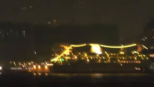 Лазерное шоу в Гонконге, Китай/Laser show in Hong Kong, China