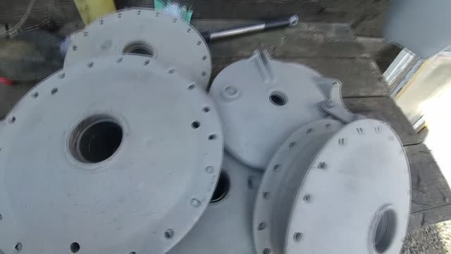 Покраска колес , бензобака, фары (Урал-Днепр)