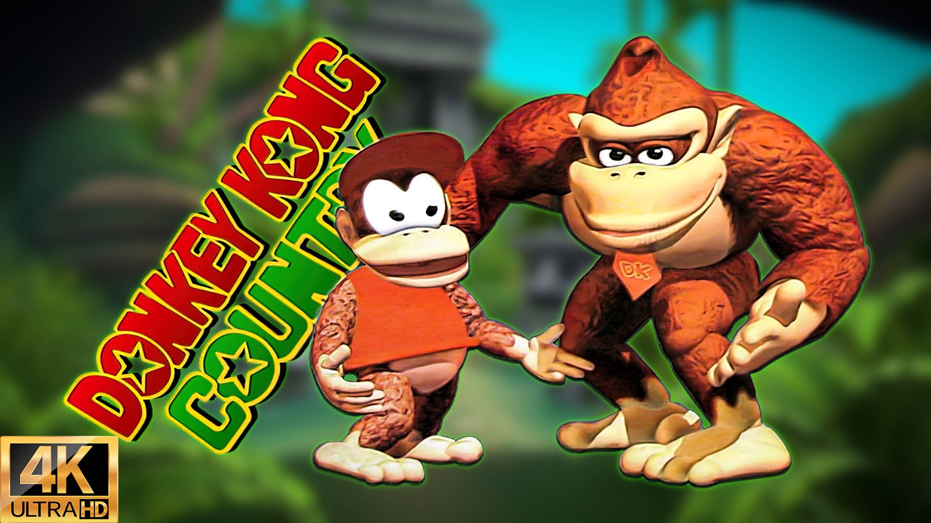 Donkey Kong Country (Animated series) [Заставка 4K]