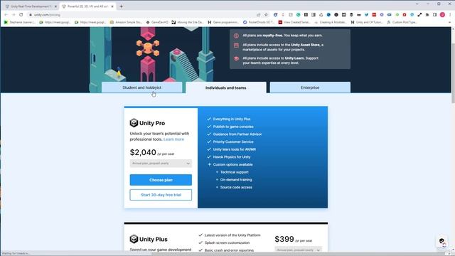 2 -Downloading Unity Hub