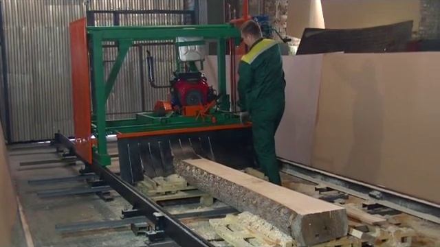 Дисковая пилорама автономная Тайга ДП 1Б - с безодвигателем Honda