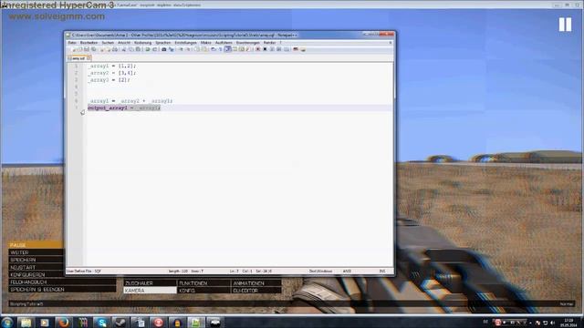 ArmA 3 Scripting Tutorial für Einsteiger #005 - Arrays
