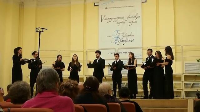 "A Child is Born", Bernat Vivancos, камерный хор "Cor Jove Catala" (Испания)