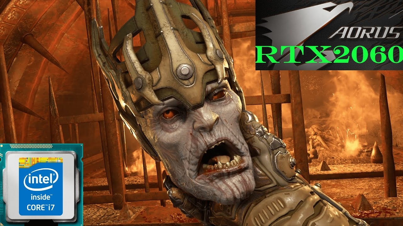 Doom Eternal | RTX 2060 6Gb | i7 2600k 4.3GHz | ОЗУ  KINGSTON DDR3 1600MHz | Gameplay Test