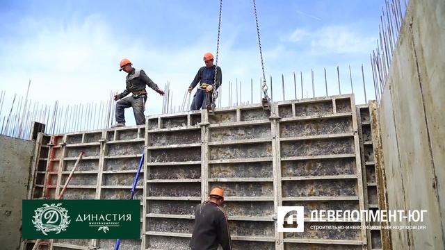 ЖК Династия. Апрель 2019