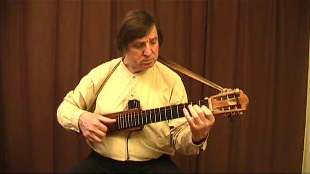 Guitar Trainer. Silent / Travel Guitar. "Waves of Spain" by Eugene Shilin.