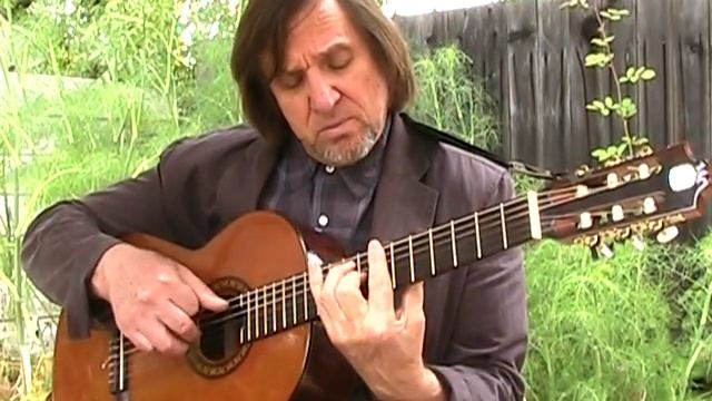 Ukrainian Folk Song. Guitar arpeggio.