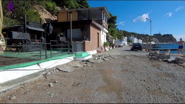 Крым. ЮБК. Гаспра.[2.7K]"На Марате" и на "Родине" идёт ремонт. 15.10.24 #андрейкрымский #гаспра #юбк