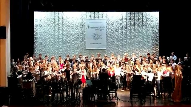 "Edvard Broadbridge Psalm", John Hoybye, репетиция сводного хора под упр. Клауса Брехта